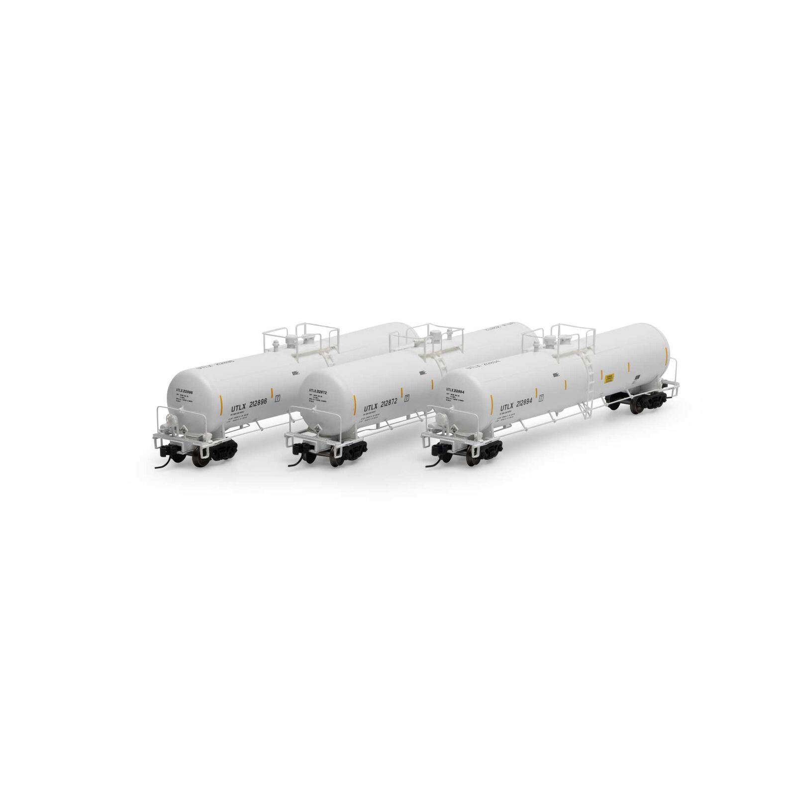 Athearn N 30,000-Gallon Ethanol Tank, UTLX #3 (3) | Horizon Hobby