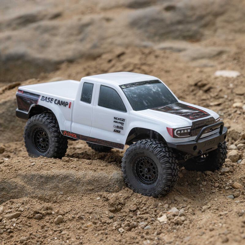 Axial 1/24 SCX24 Base Camp 4X4 RTR Brushed Rock Crawler (Battery ...