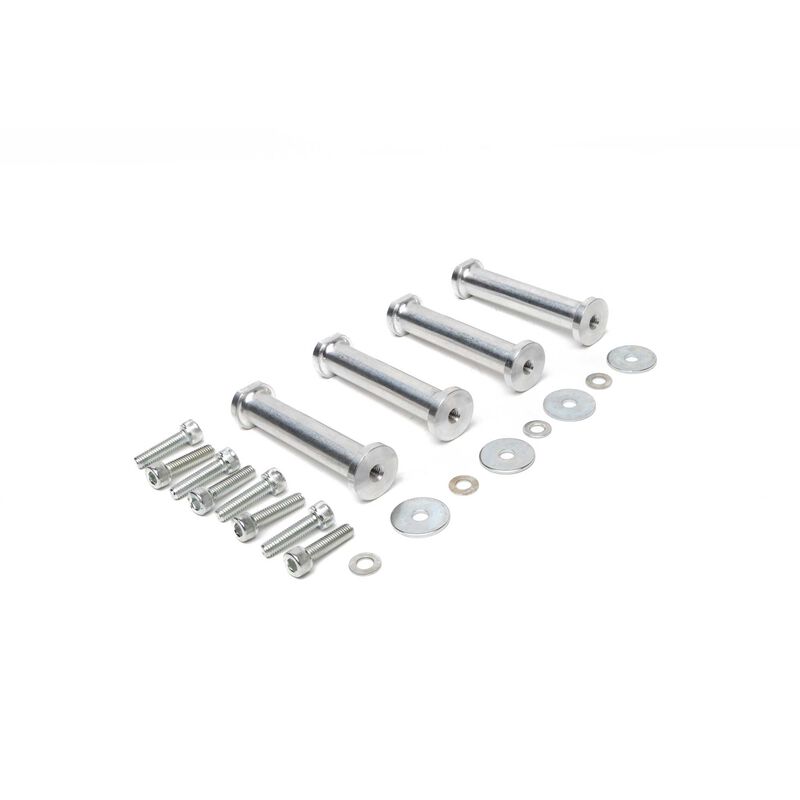 DLE Engines Engine Mount Standoff Set, 68mm: DLE-65 (4) | Horizon Hobby