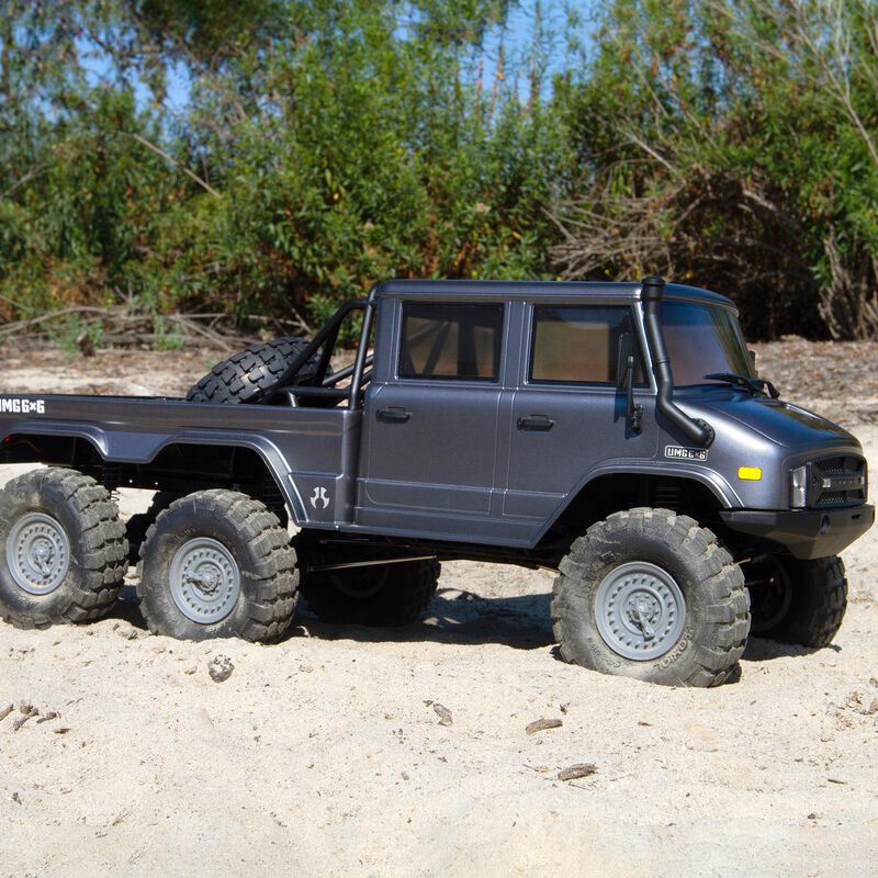Axial 1/10 SCX10 II UMG10 6x6 Rock Crawler Brushed RTR | Horizon Hobby