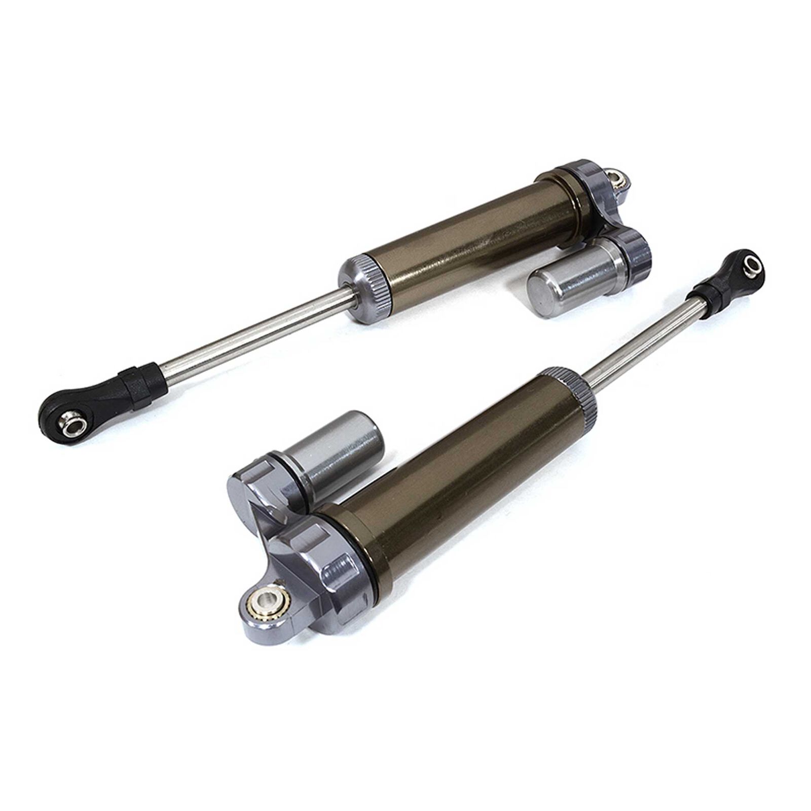 Integy 140mm Front Shock Set: Traxxas UDR, Gun Metal (2) | Horizon Hobby