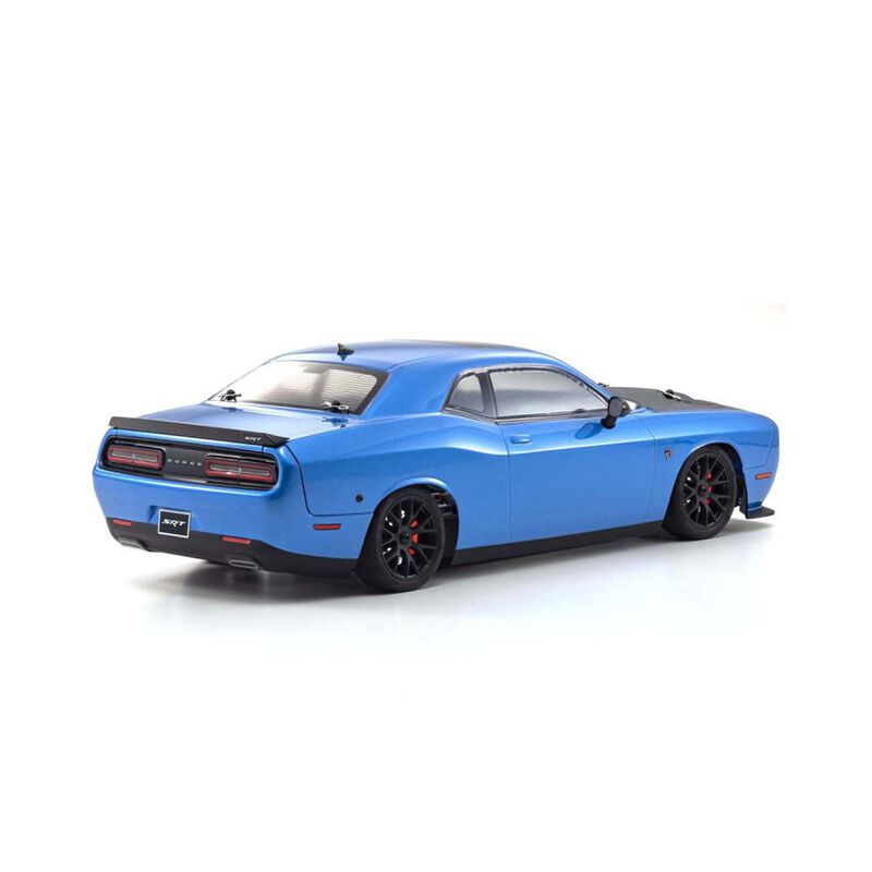 Kyosho 1/10 Fazer 4WD Mk2 Challenger SRT Hellcat B5 Brushed RTR, Blue ...
