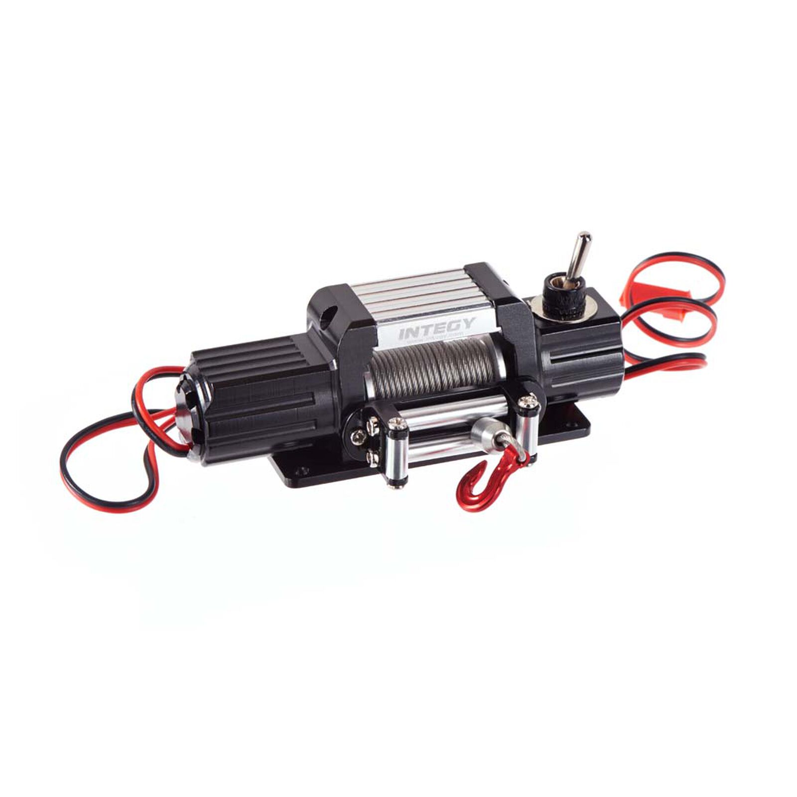 Integy T7 High Torque Mega Winch, Black: 1/10 Rock Crawlers | Horizon Hobby