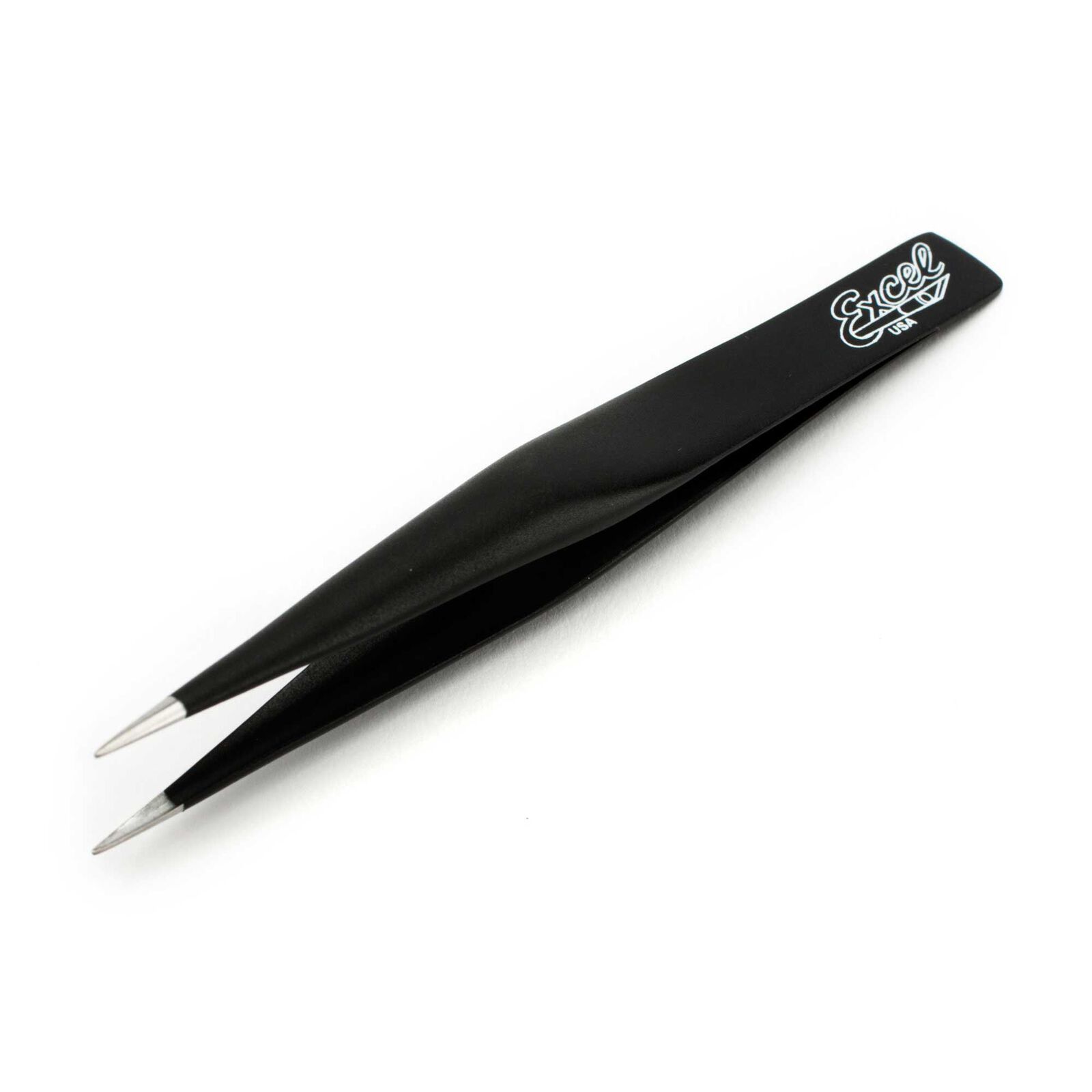 Excel Hobby Blade Corp Hollow Handle Tweezers, Black | Horizon Hobby