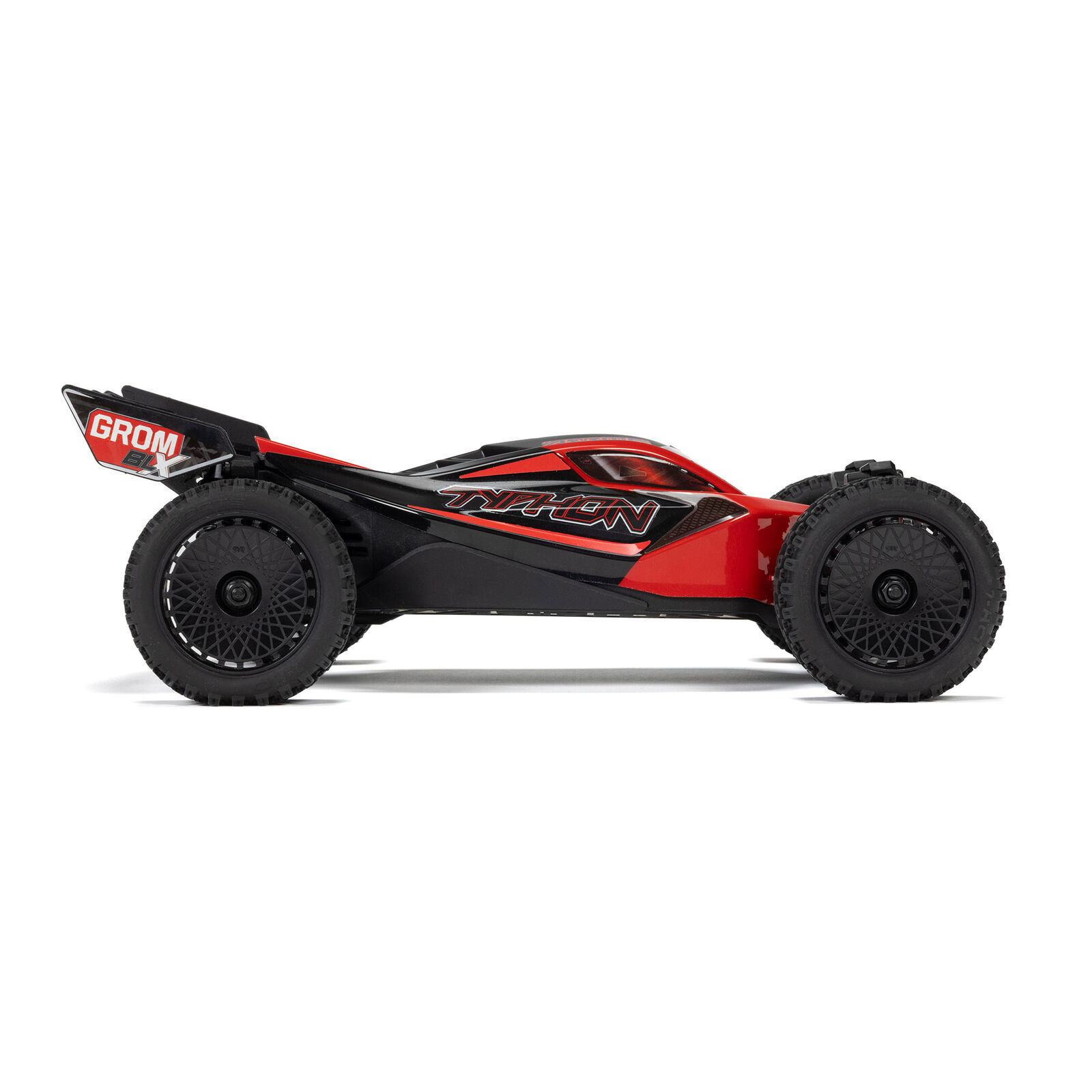 ARRMA 1/14 TYPHON GROM 223S DSC 4X4 RTR Brushless Buggy, Red (Battery ...