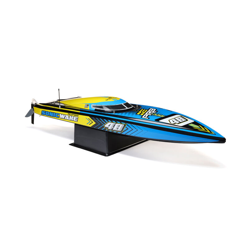 Pro Boat Super Sonicwake 48" 8S Self-Righting Brushless Deep-V RTR ...