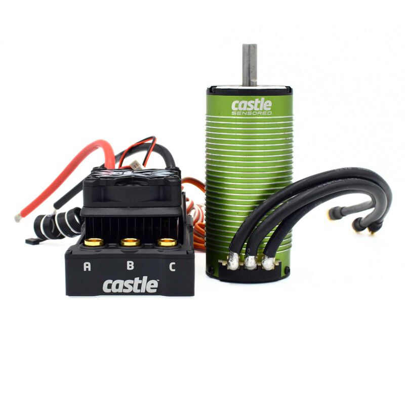 Castle Creations MAMBA XLX 2 Brushless ESC / 1721-1260KV Brushless ...