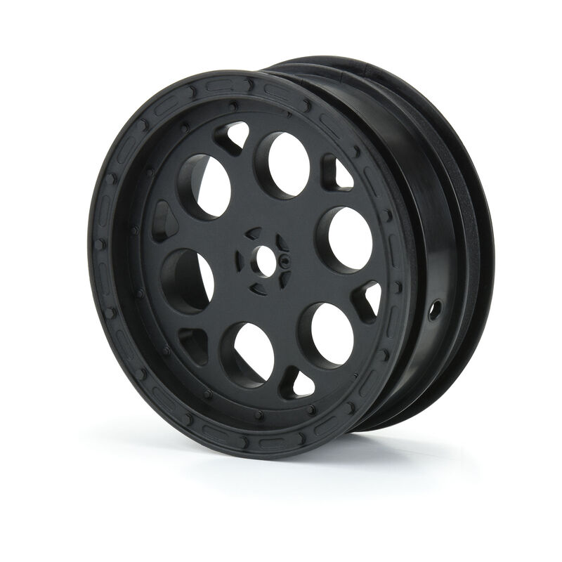 Pro-Line Racing 1/10 Showtime Front 2.2" 12mm Sprint Car Wheels (2 ...