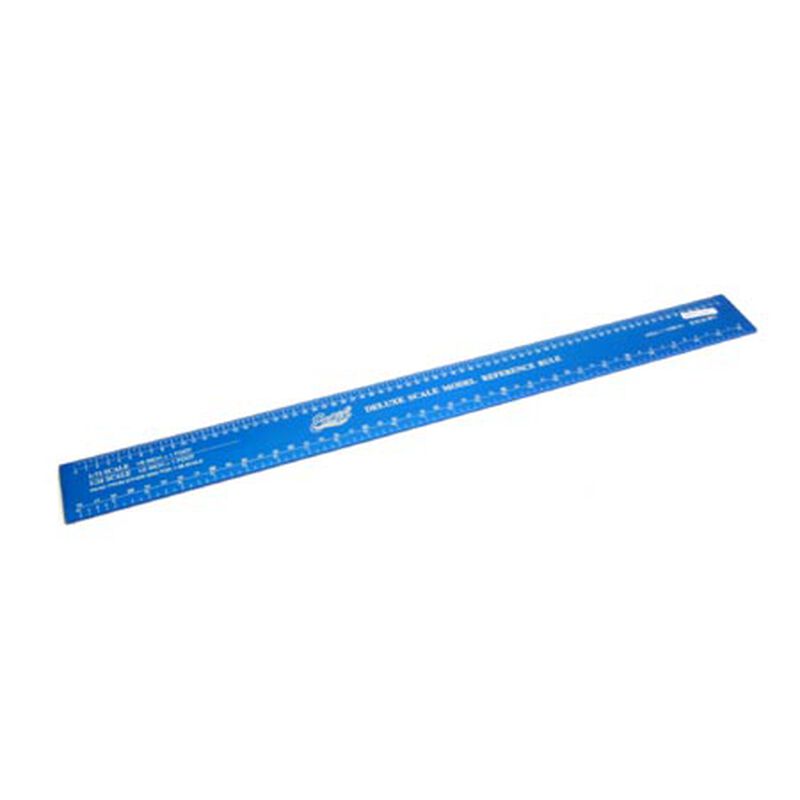 Excel Hobby Blade Corp Deluxe Scale Model Ruler, Aluminum | Horizon Hobby
