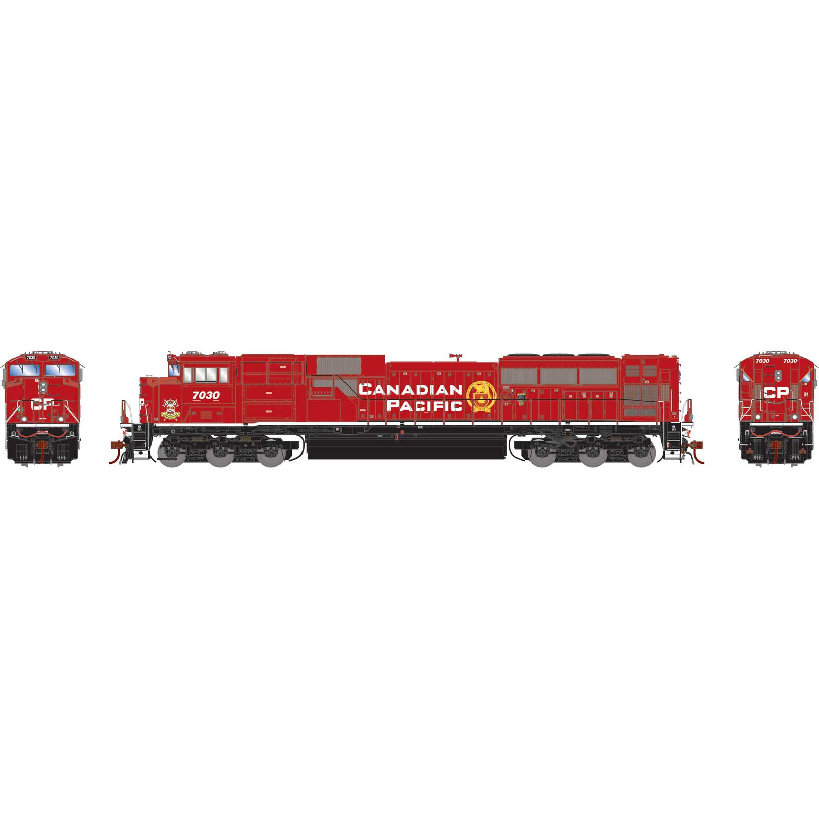 Athearn Genesis HO GEN EMD SD70ACU Locomotive, CP/Strathcona's Horse ...
