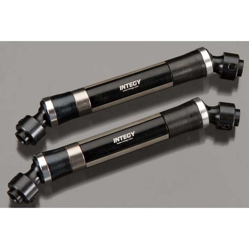 Integy Main Universal Drive Shaft Set, Black: Axial Wraith | Horizon Hobby