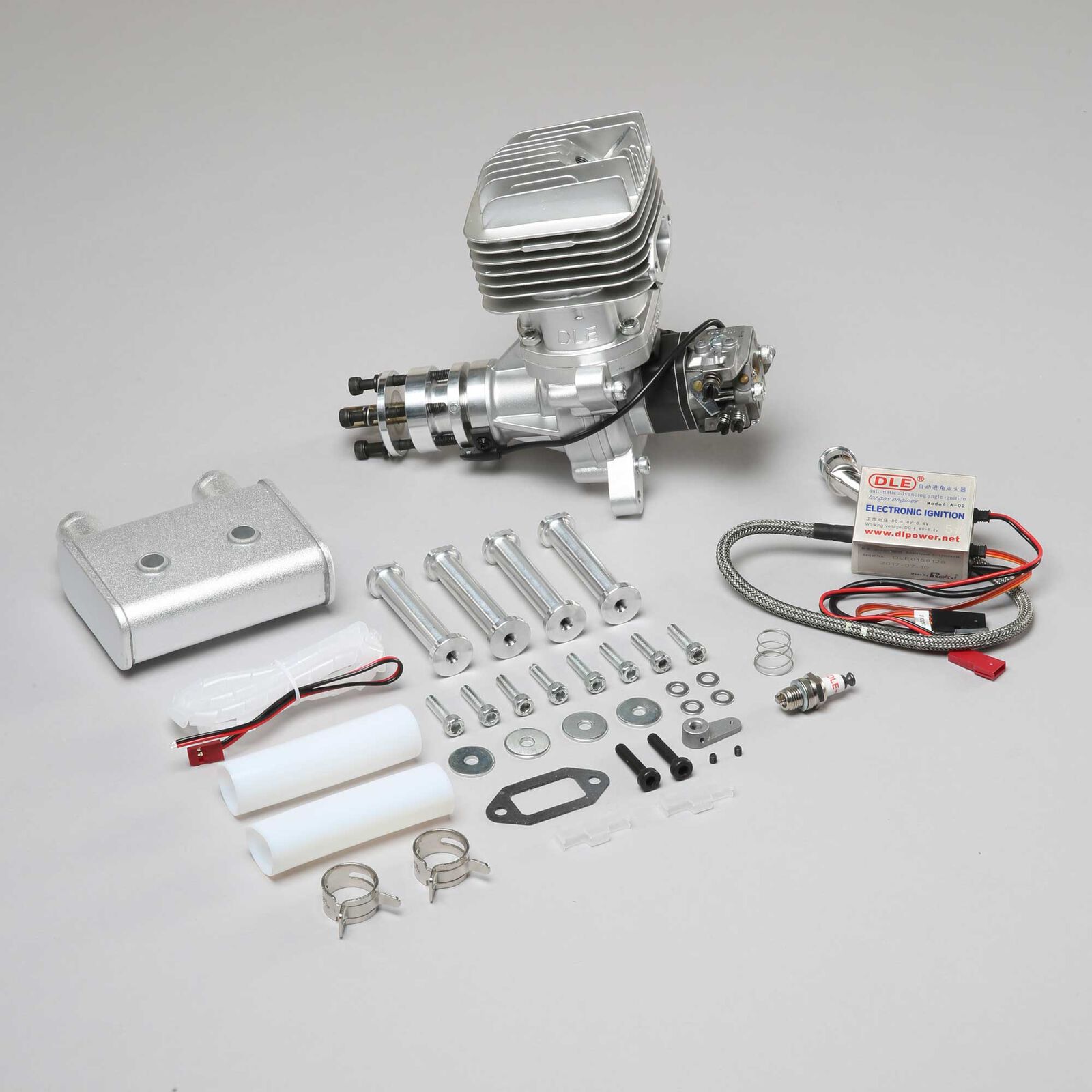 DLE Engines DLE-55RA Gas Rear Exhaust with Electronic Ignition ...