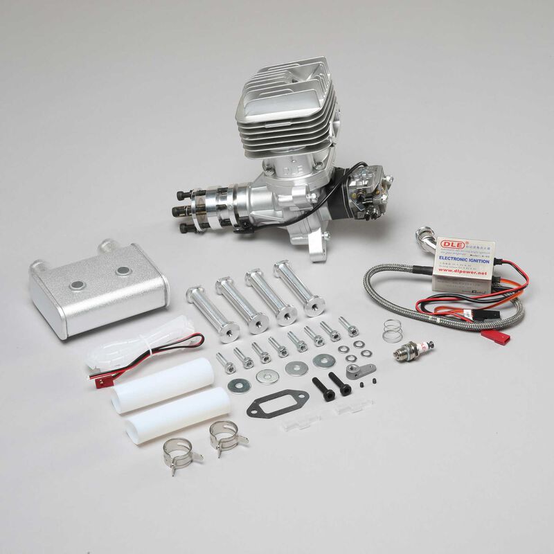 DLE Engines DLE-55RA Gas Rear Exhaust with Electronic Ignition ...