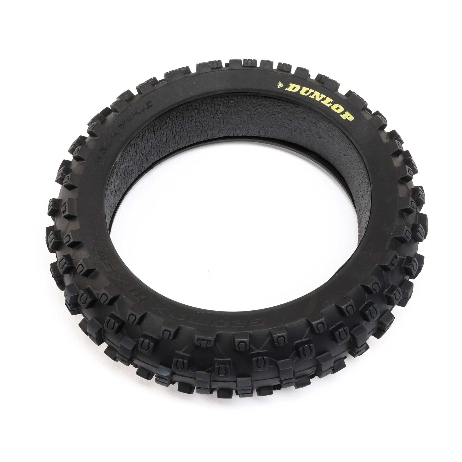 Losi Dunlop MX53 Rear Tire with Foam, 60 Shore: Promoto-MX | Horizon Hobby