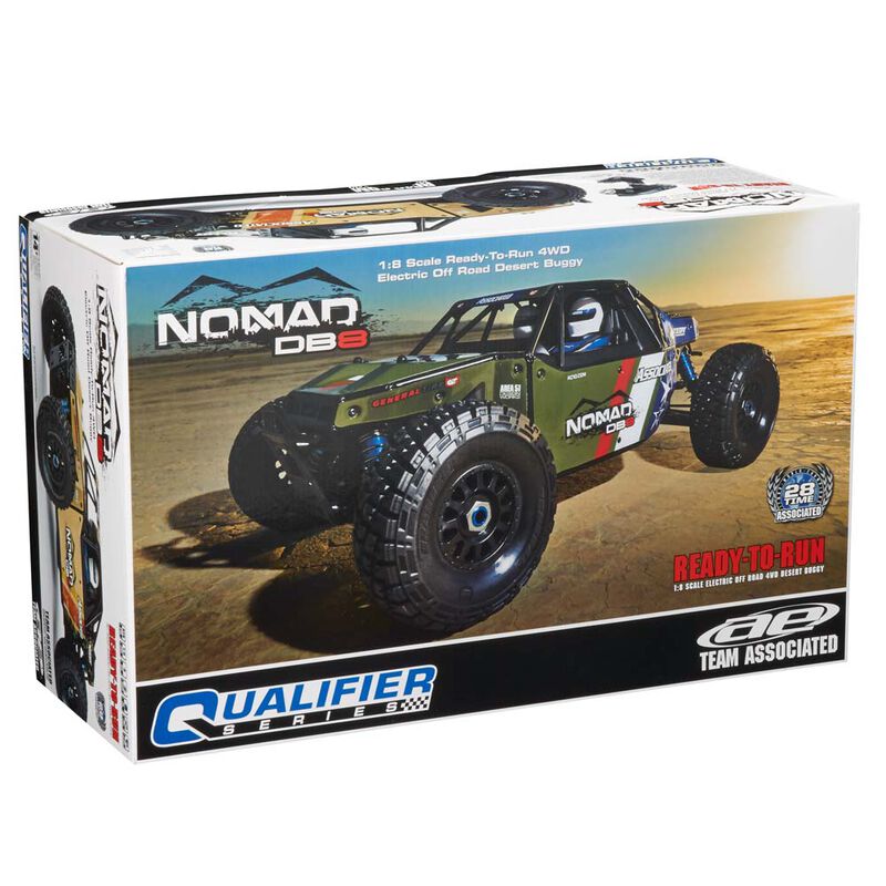 Team Associated 1/8 Limited Edition Nomad DB8 4WD RTR, LiPo Combo ...