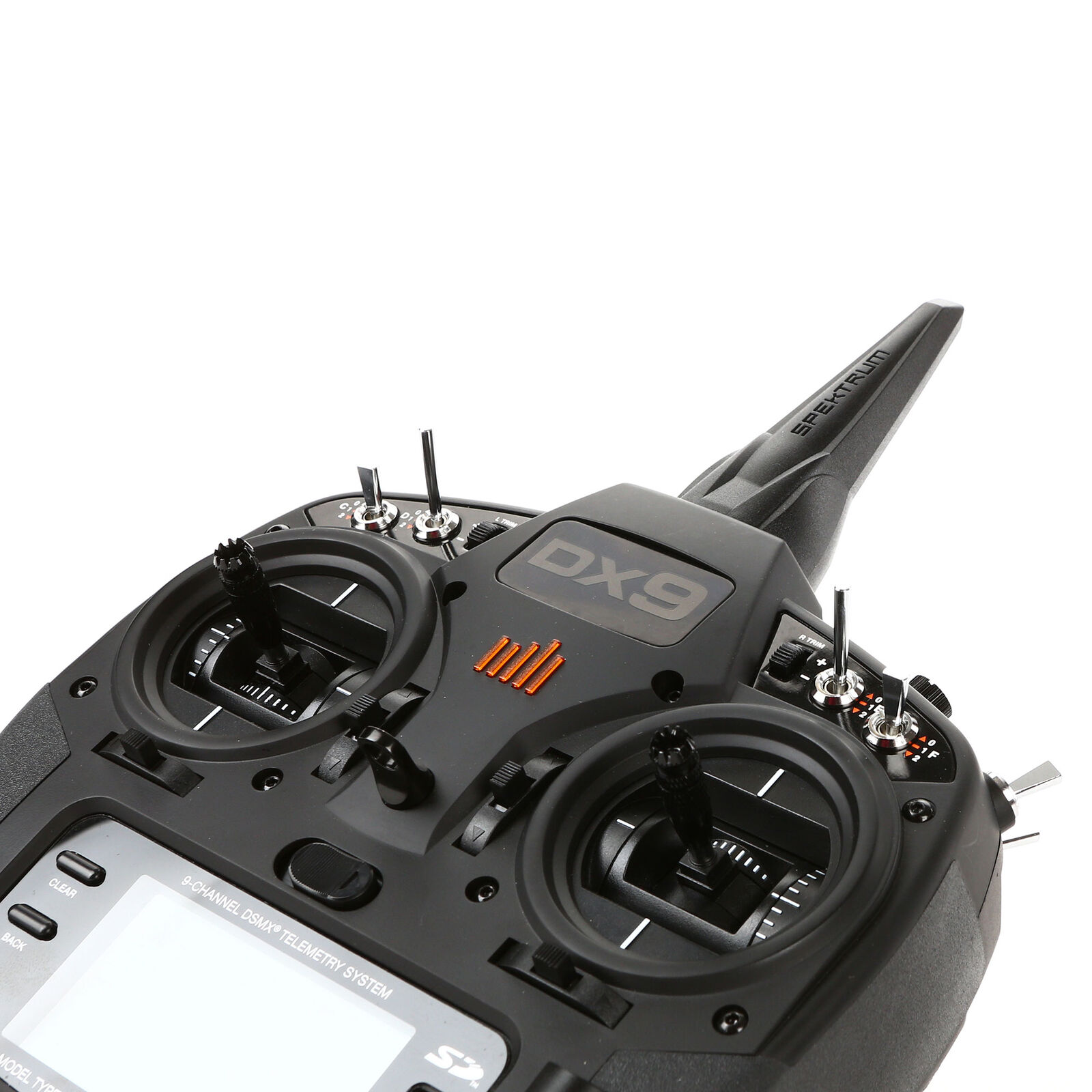 Spektrum DX9 Black 9-Channel DSMX Transmitter Only | Horizon Hobby