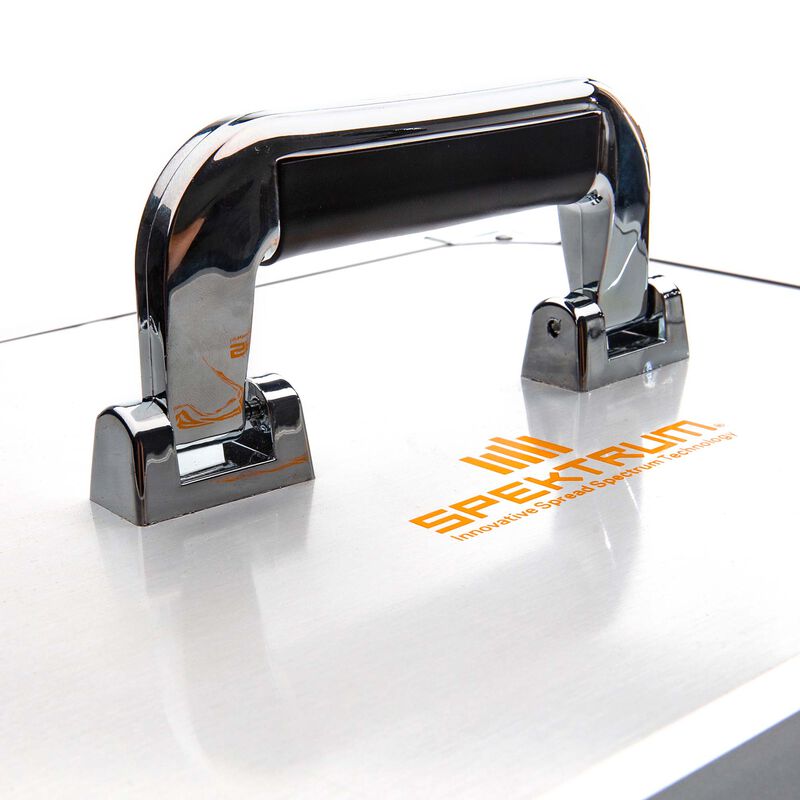 Spektrum Spektrum Dual Aluminum Stand Up Transmitter Case | Horizon Hobby