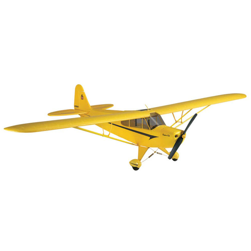 Flyzone Piper Super Cub Select Scale EP Tx-R | Horizon Hobby