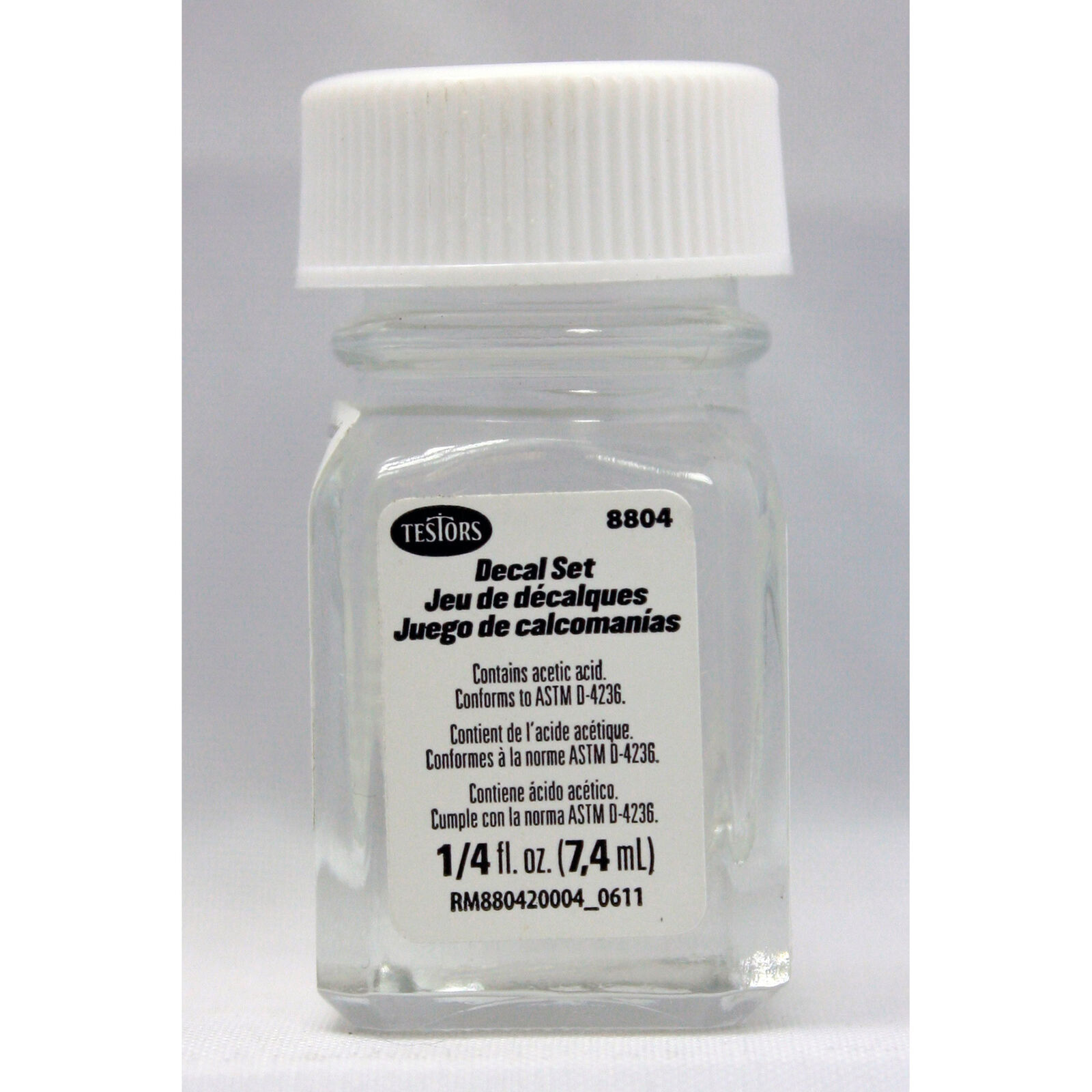 Testor Corp. Enamel 1/4 oz Decal Setting Solution | Horizon Hobby