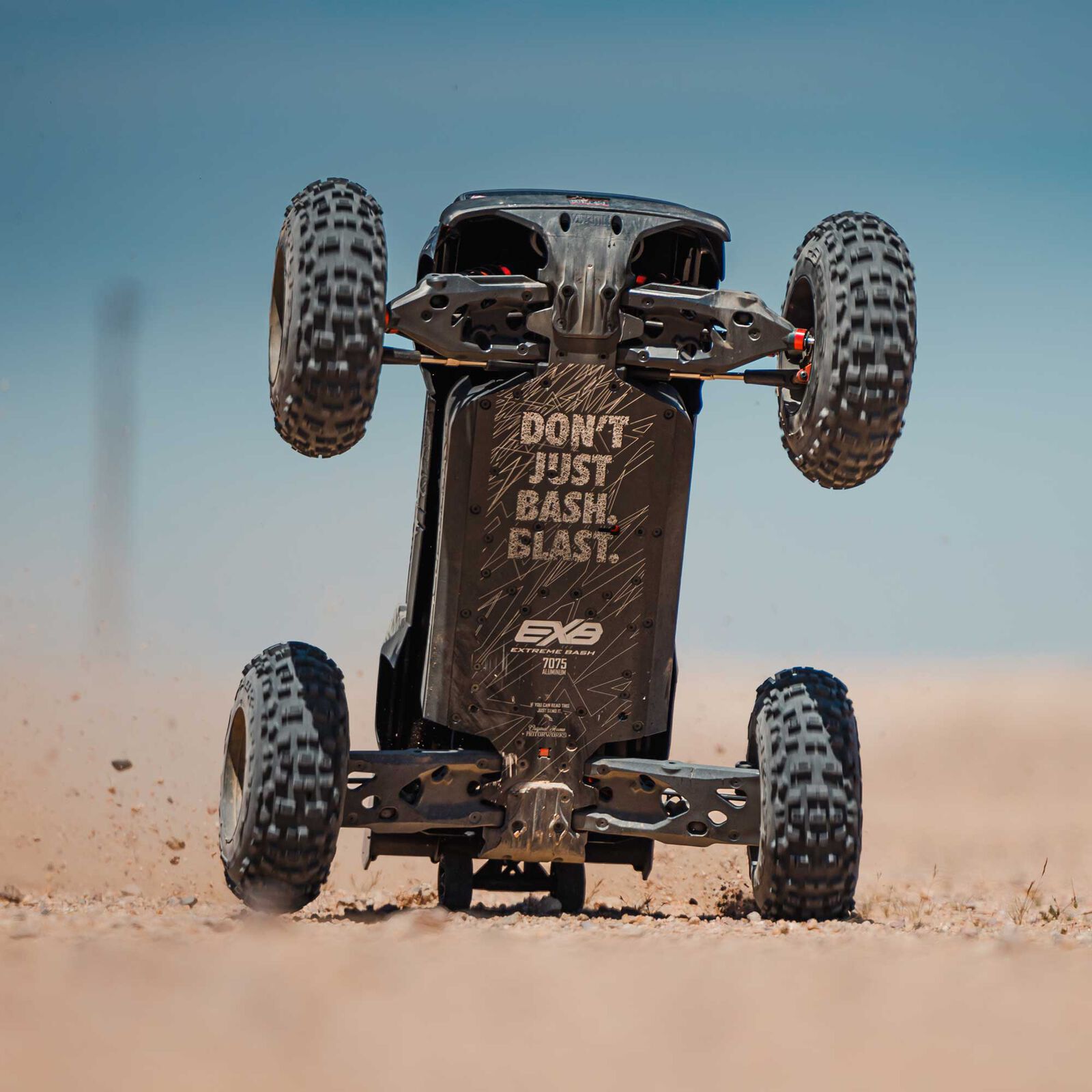 ARRMA 1/5 OUTCAST 8S EXB AVC 4X4 RTR Brushless Stunt Truck, Black ...