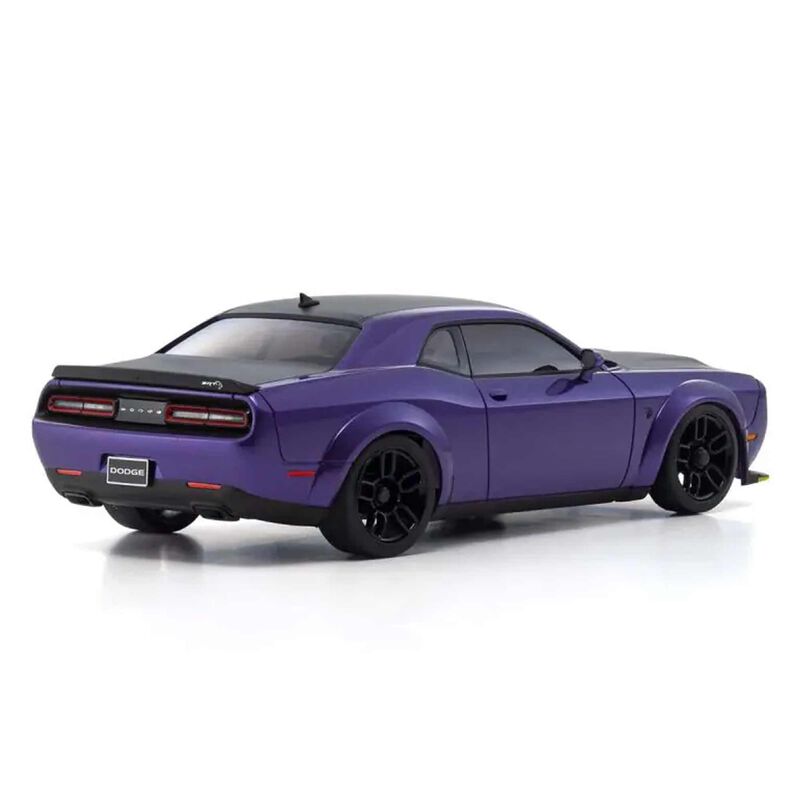 Kyosho 1/28 Dodge Challenger Hellcat Redeye SRT AWD MINI-Z RTR, Plum ...