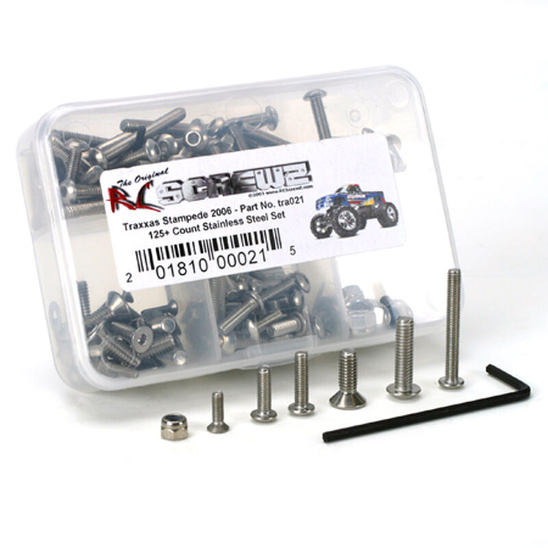 RC Screwz Traxxas Stampede, New Version, Screw Set | Horizon Hobby