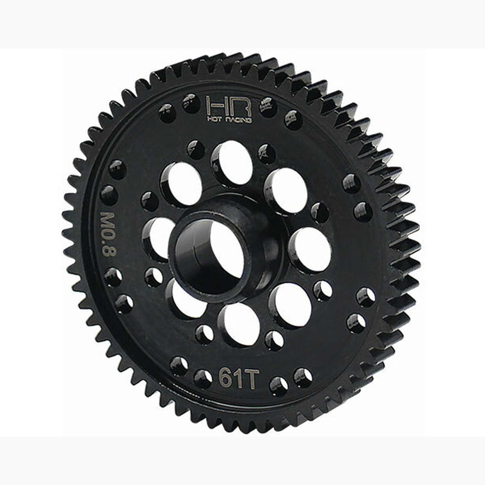 Hot Racing 61t 0.8 mod 32P Steel Spur Gear ARRMA Gorgon | Horizon Hobby