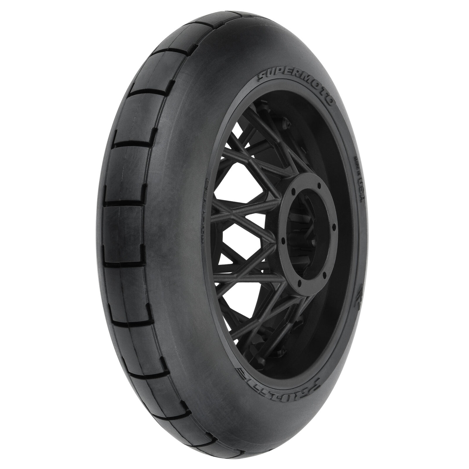 Pro-Line Racing 1/4 Supermoto S3 Motorcycle Rear Tire MTD Black (1 ...