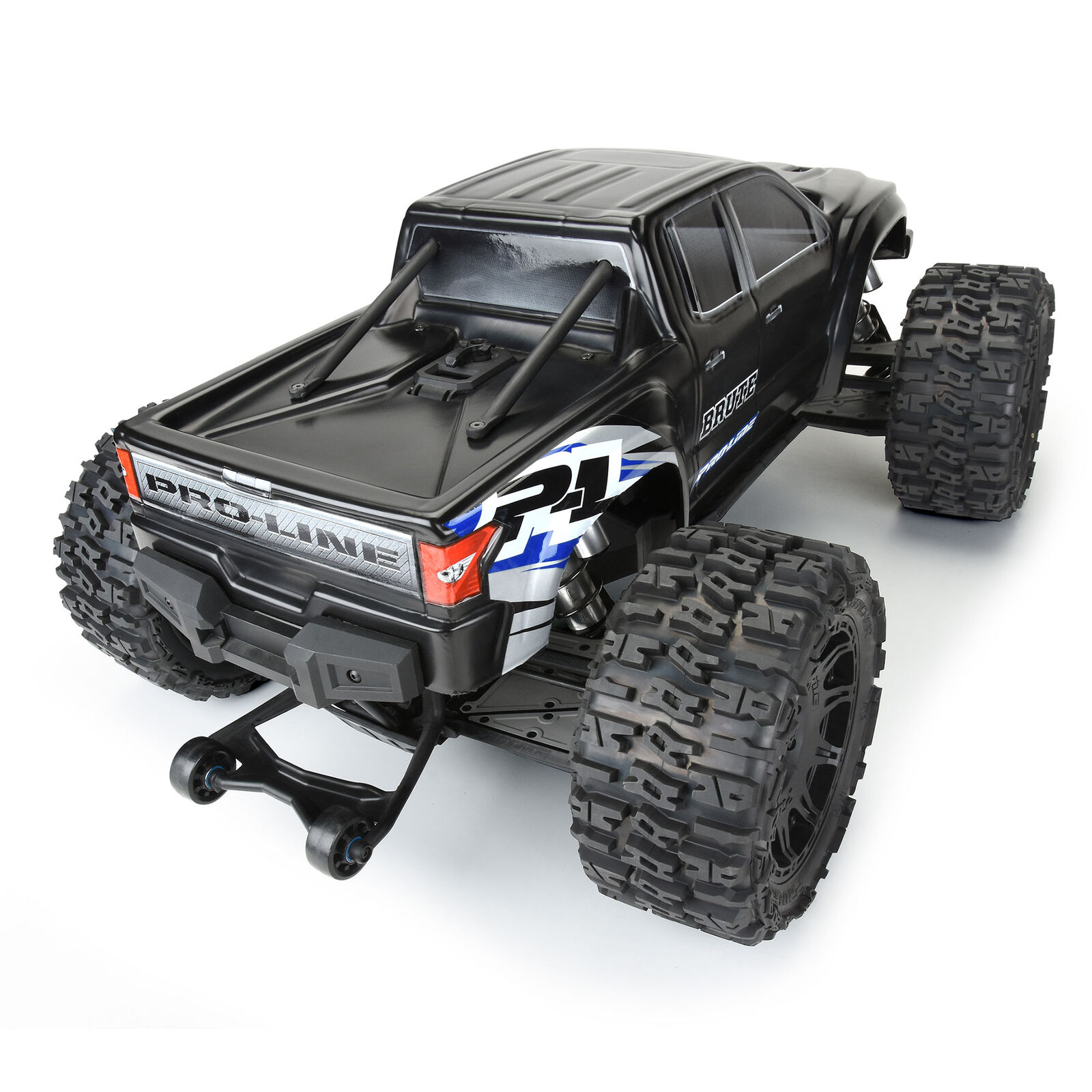 Pro-Line Racing 1/5 Pre-Cut Brute Bash Armor Black Body: X-MAXX ...