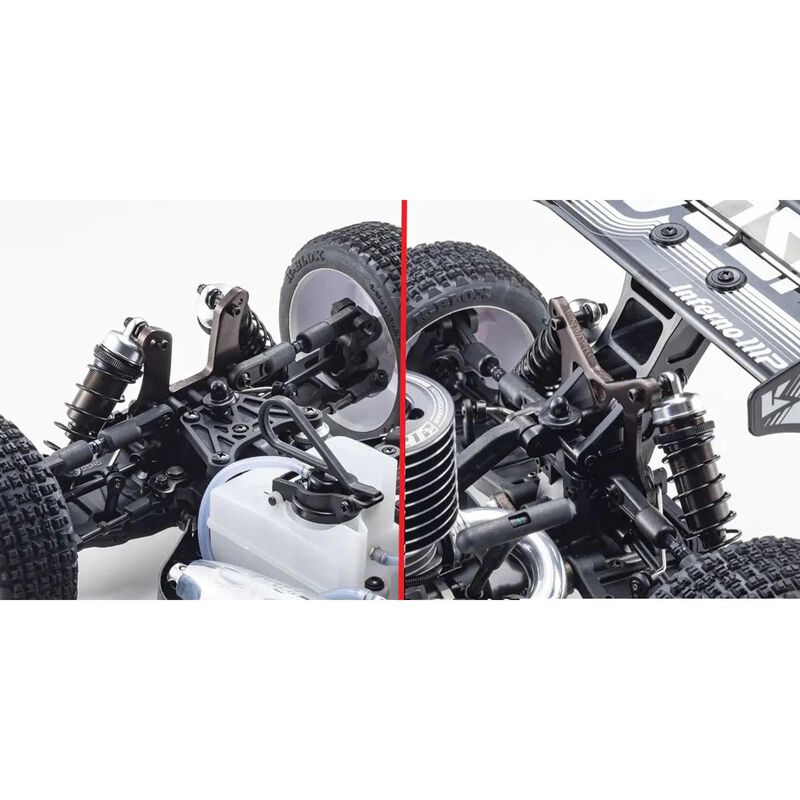 Kyosho 1/8 INFERNO MP10 4x4 Nitro Buggy RTR, Red | Horizon Hobby