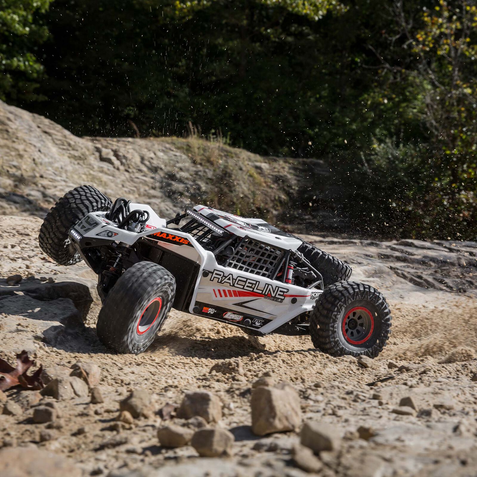 Losi 1/6 Super Rock Rey V2 Baja Designs 8S 4X4 RTR Brushless Desert ...
