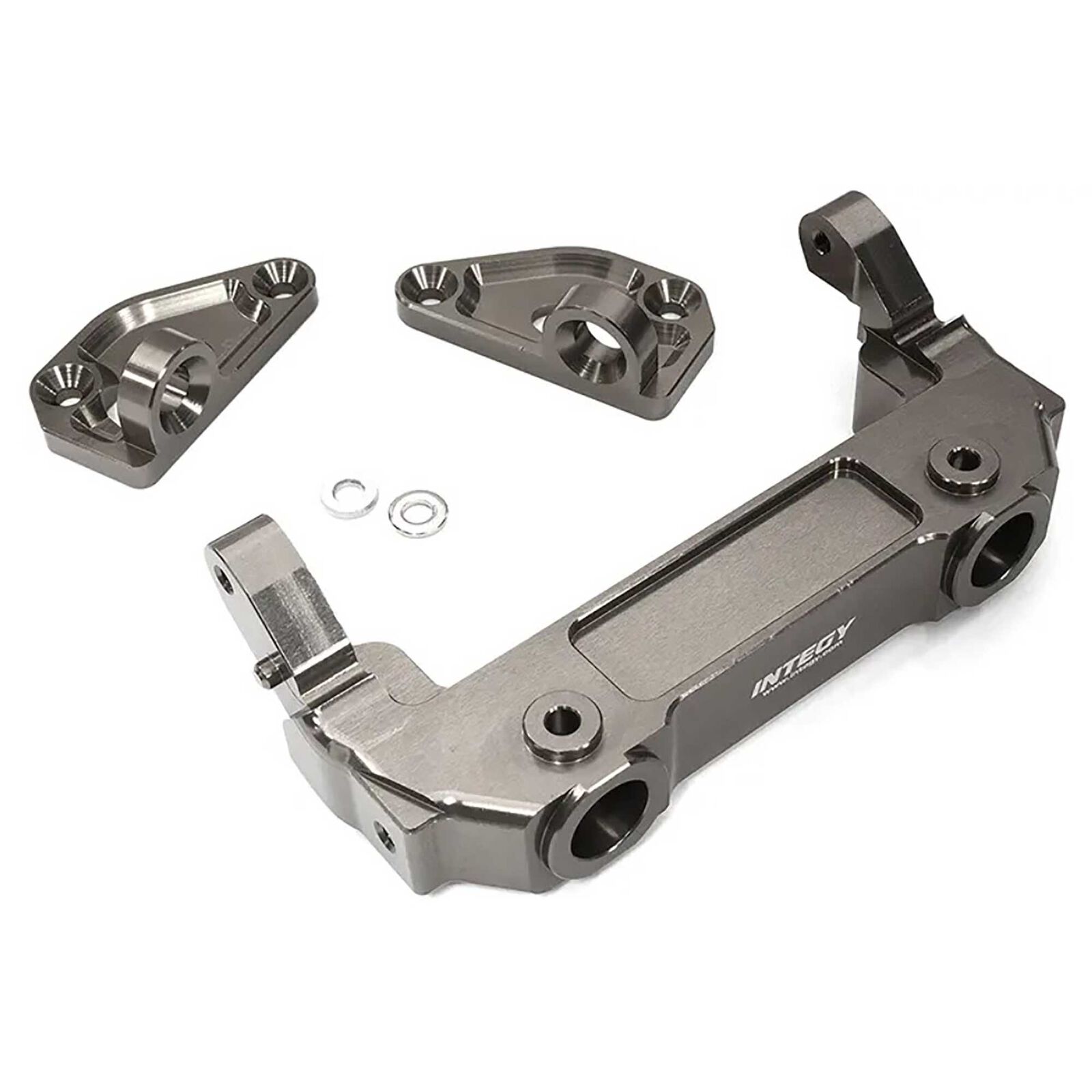 Integy Billet Machined Front Bumper/Body Mounts: Axial SCX6 | Horizon Hobby
