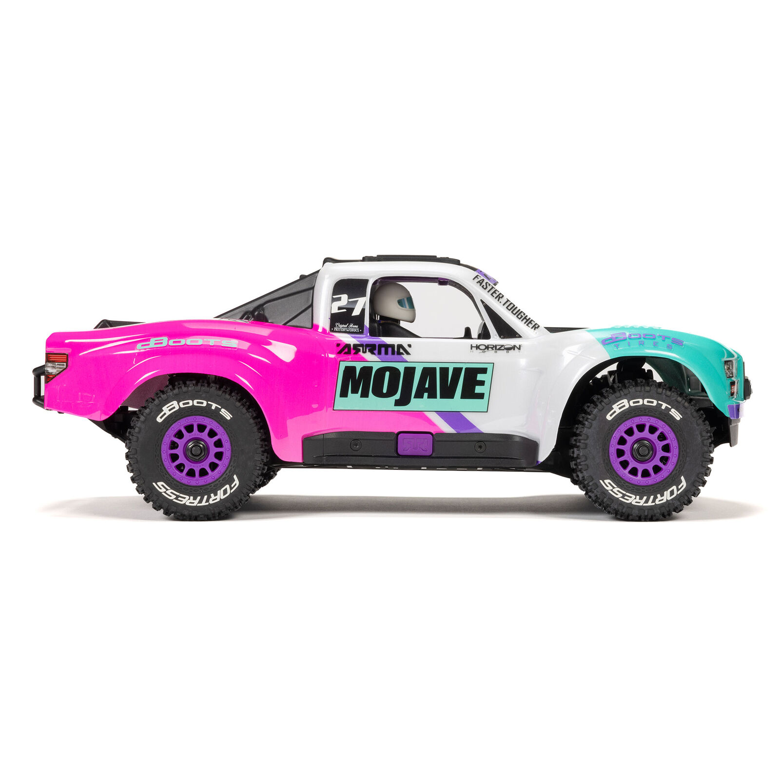 ARRMA 1/16 MOJAVE GROM 223S DSC 4X4 RTR Brushless Desert Truck, Teal ...