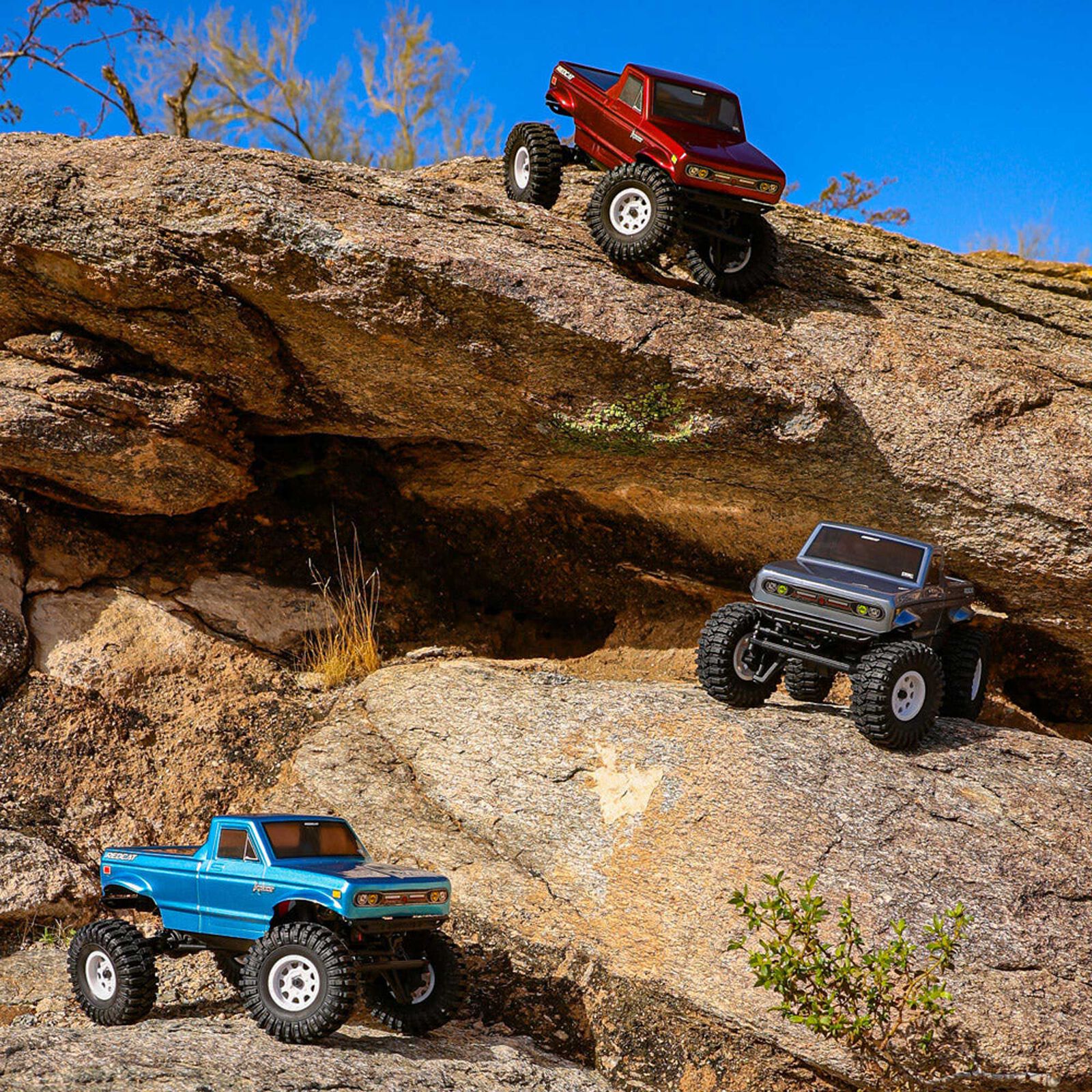 Redcat Racing 1/18 Ascent-18 4x4 Brushed Electric Rock Crawler RTR ...