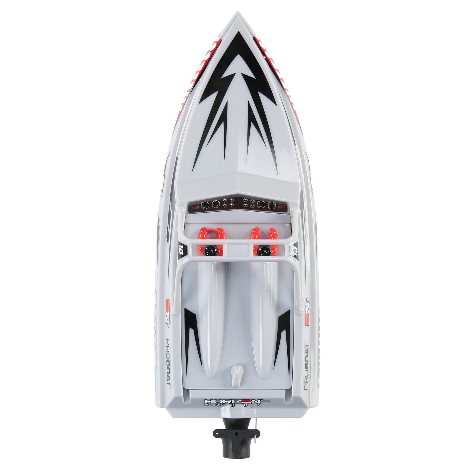 Pro Boat Sprintjet 9" Self-Righting Deep-V Jet Boat Brushed RTR, Silver ...