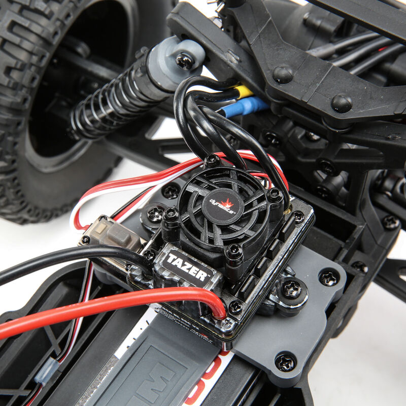 ECX 1/10 Ruckus 2WD Monster Truck Brushless with LiPo RTR, Silver ...
