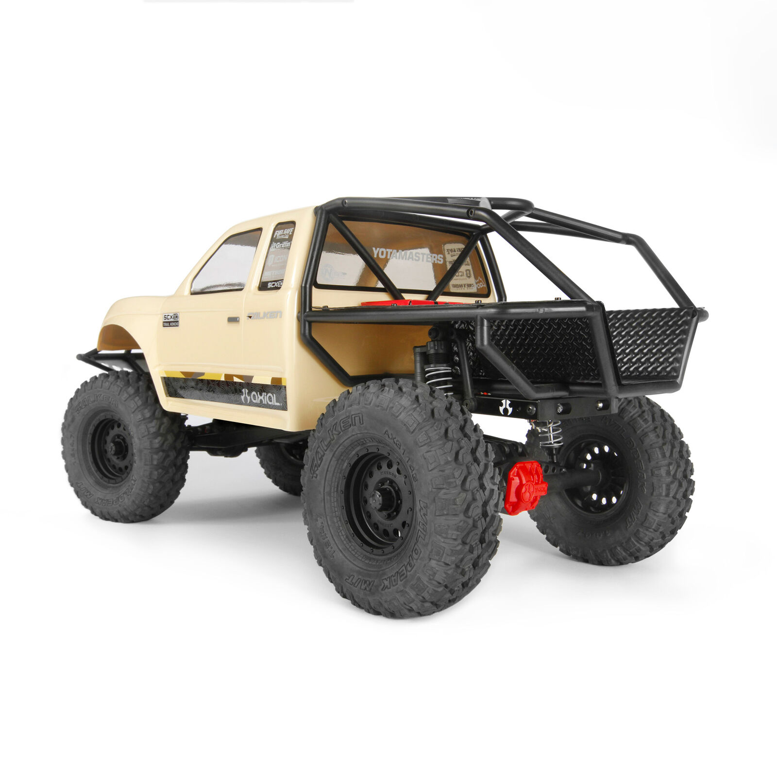Axial 1/10 SCX10 II Trail Honcho 4WD Rock Crawler Brushed RTR | Horizon ...