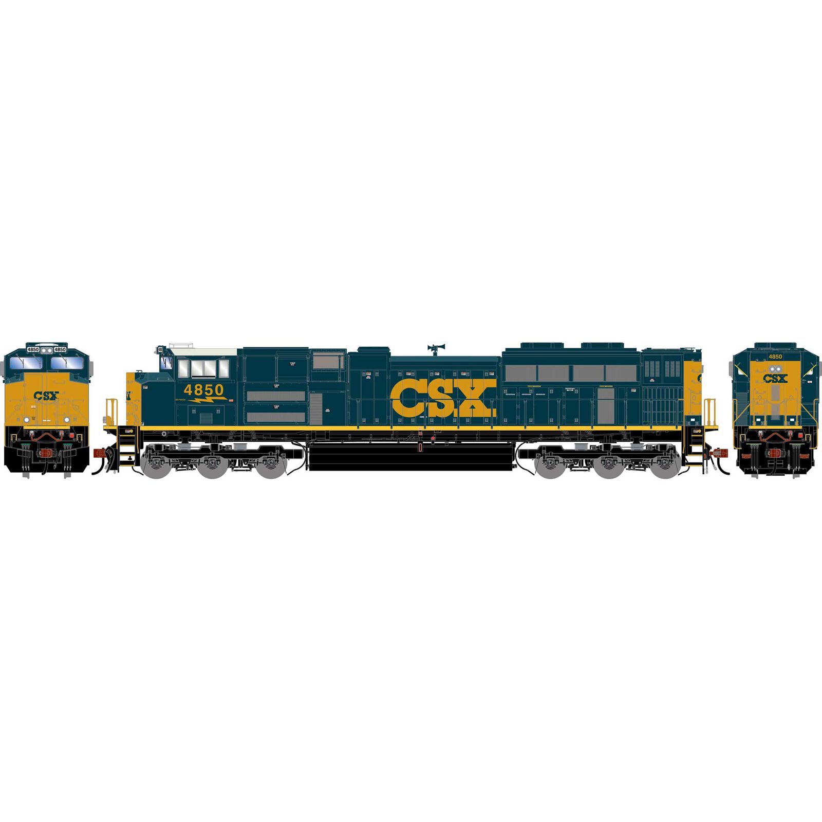Athearn Genesis HO GEN SD70ACE Locomotive, CSXT #4850 | Horizon Hobby