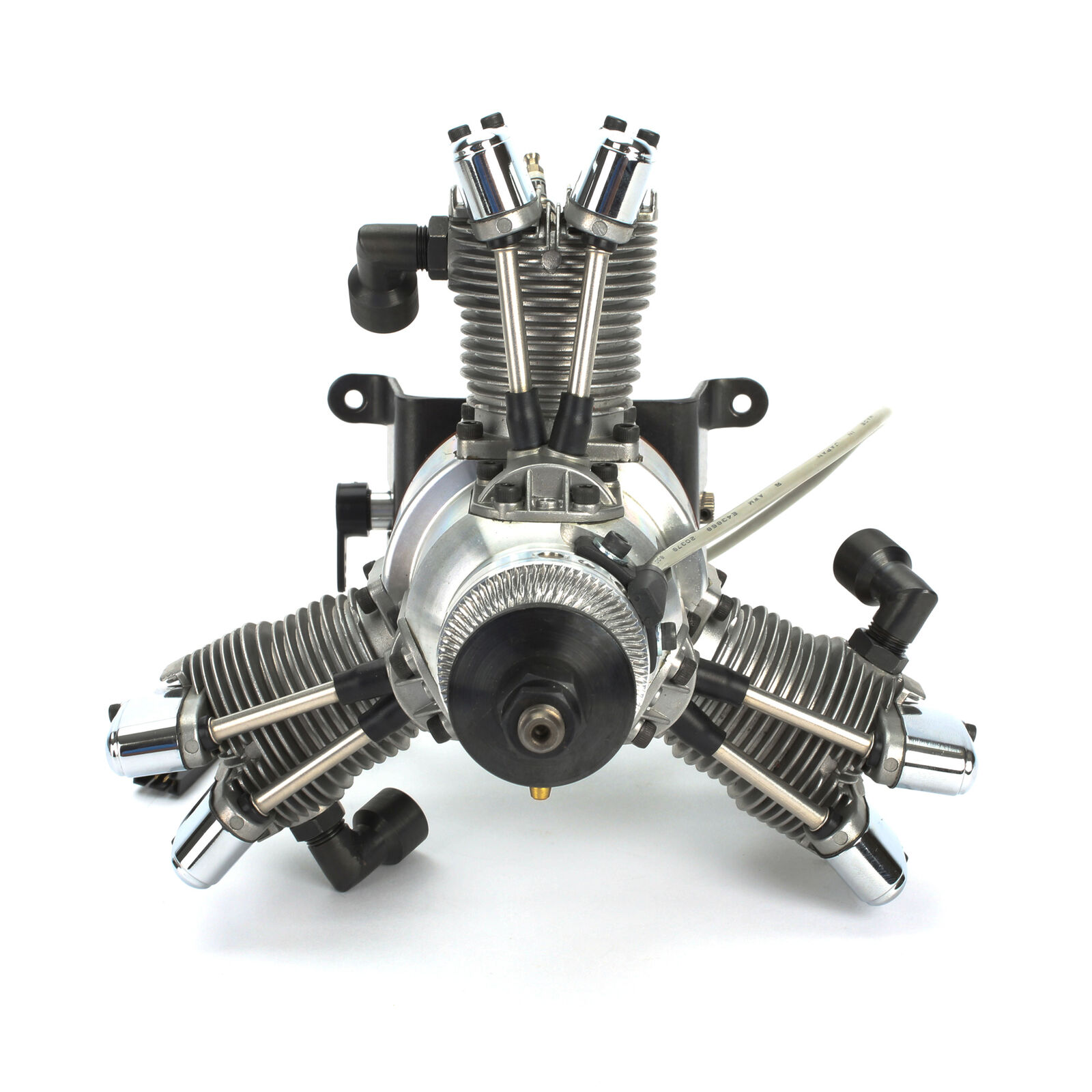 Saito Engines FG-33R3 33cc 3-Cylinder Gasoline Radial Engine, BS ...