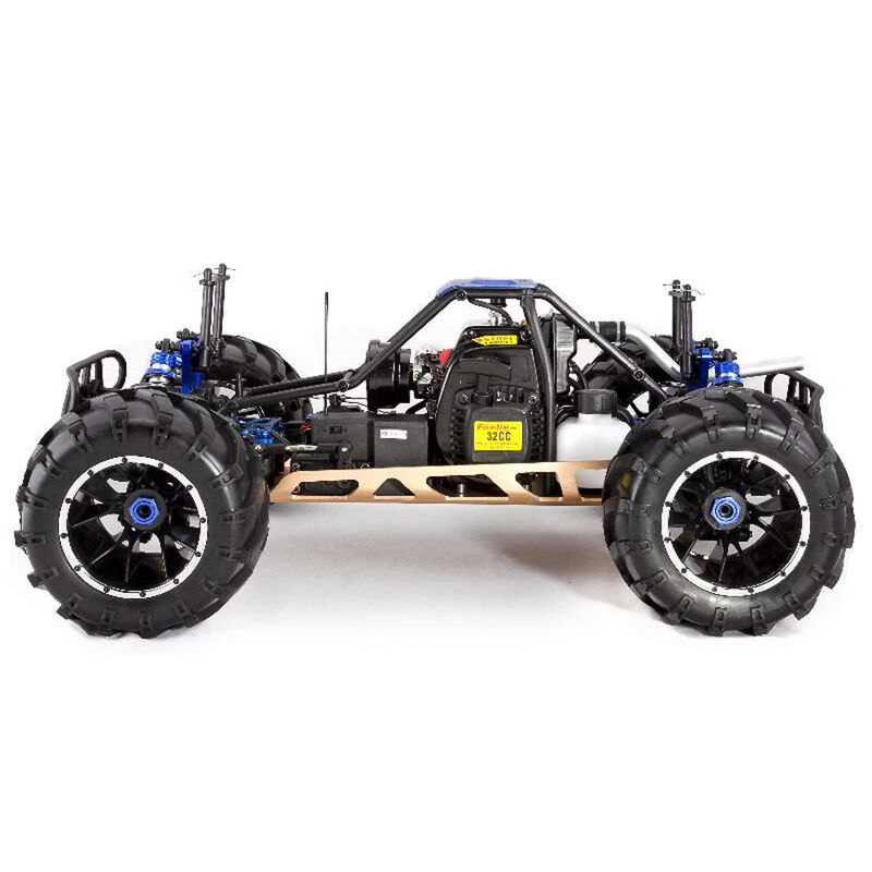 Redcat Racing 1/5 Rampage MT V3 4X4 Gas Monster Truck RTR, Orange Flame ...
