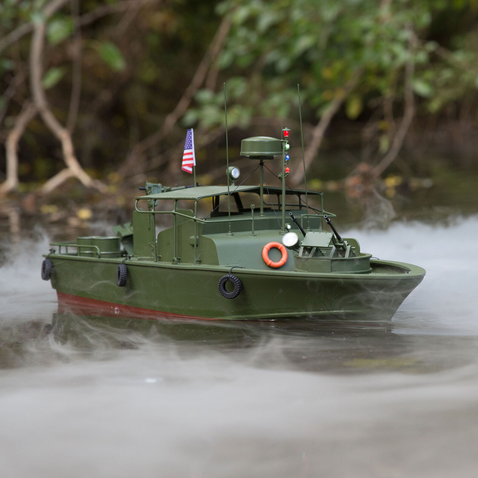 Pro Boat Alpha Patrol Boat 21" Brushed RTR | Horizon Hobby