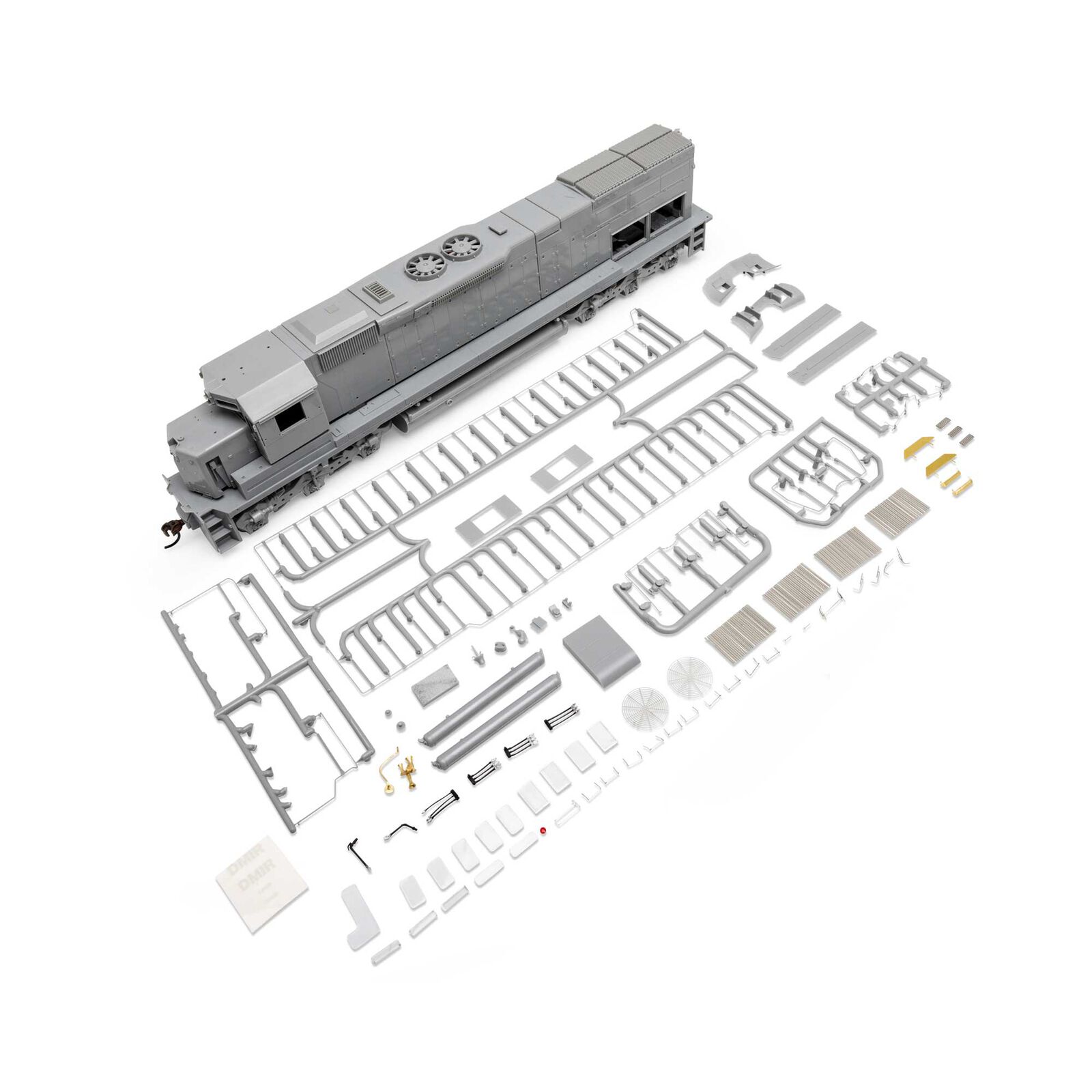 Athearn HO SD45T-2 Locomotive with DCC & Sound, Undecorated/SP ...