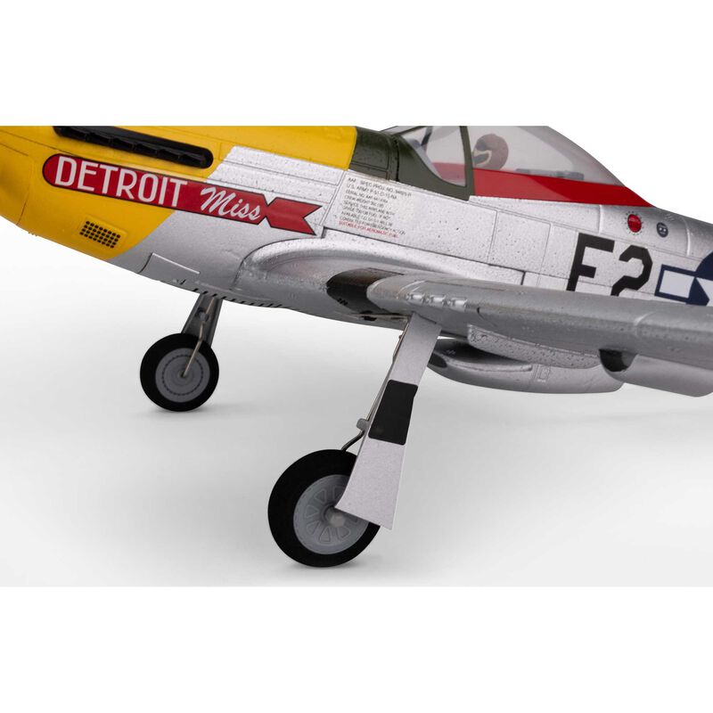 E-flite UMX P-51D Mustang “Detroit Miss” BNF Basic with AS3X and SAFE ...