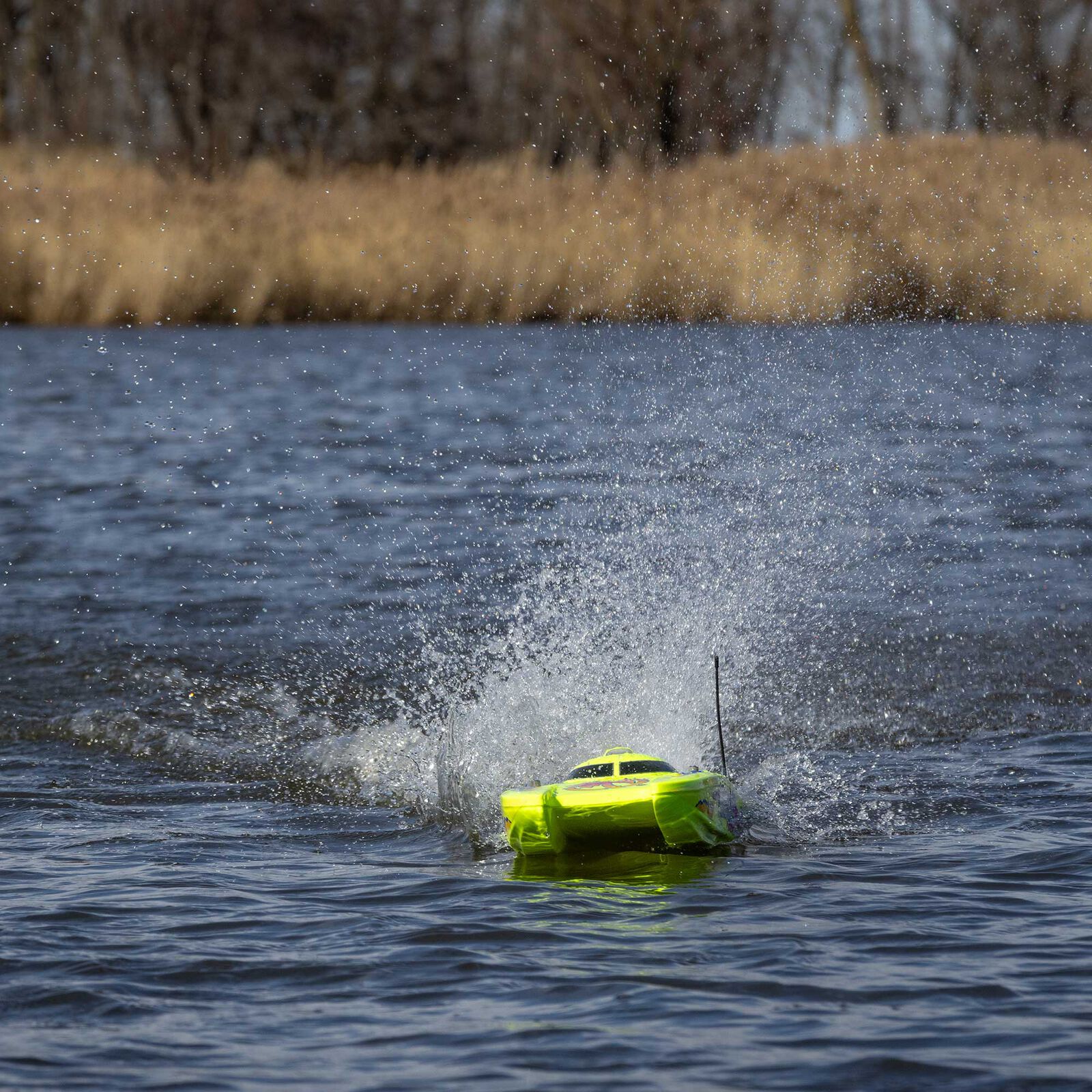 Pro Boat Blackjack 24" V2 Catamaran Brushless: RTR, Heat Wave Visual ...