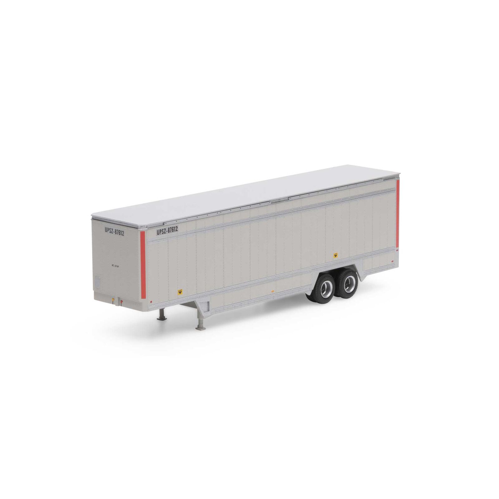 Athearn HO RTR 40' Drop Sill Parcel Trailer, UPS/Red #87612 | Horizon Hobby