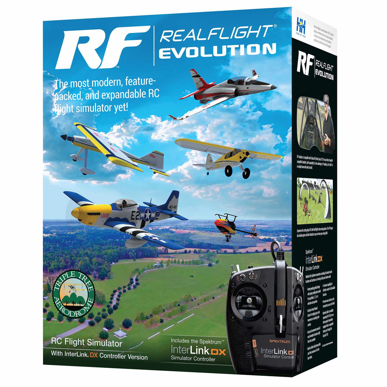 RealFlight RealFlight Evolution RC Flight Simulator with InterLink DX ...