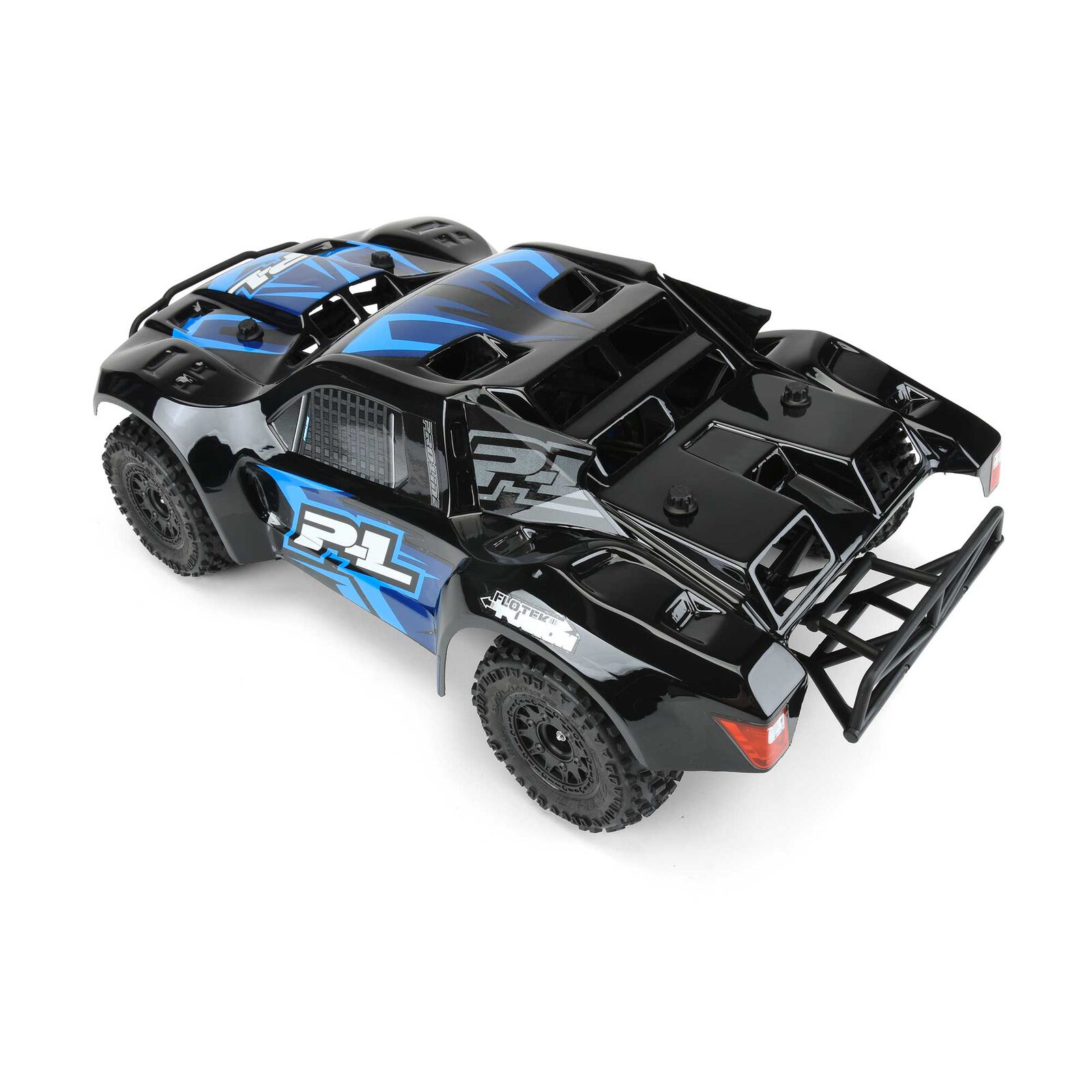 Pro-Line Racing 1/10 Pre-Cut Flo-Tek Fusion Tough-Color Black Body ...