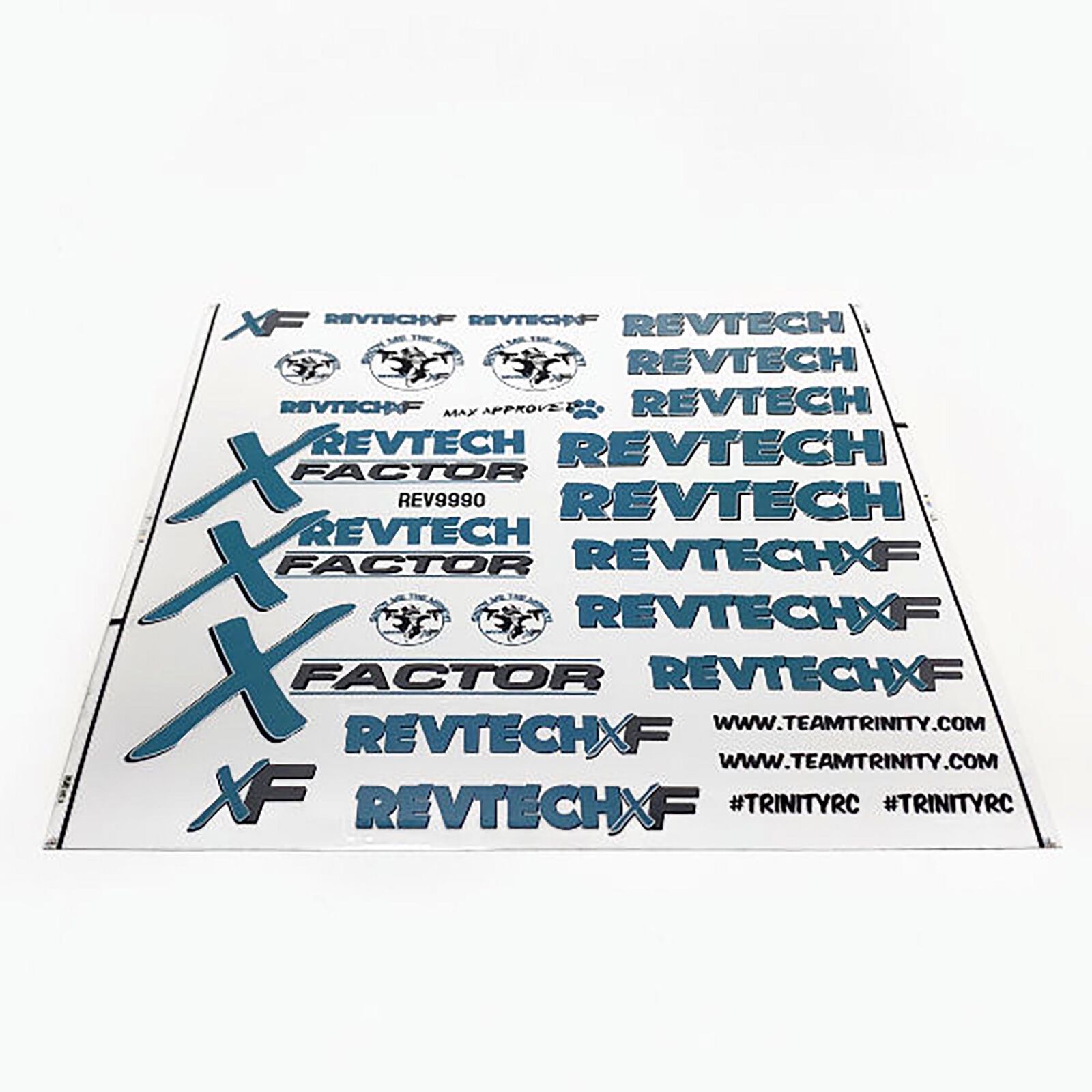 Trinity/Epic REVTECH X Factor Sticker Sheet | Horizon Hobby