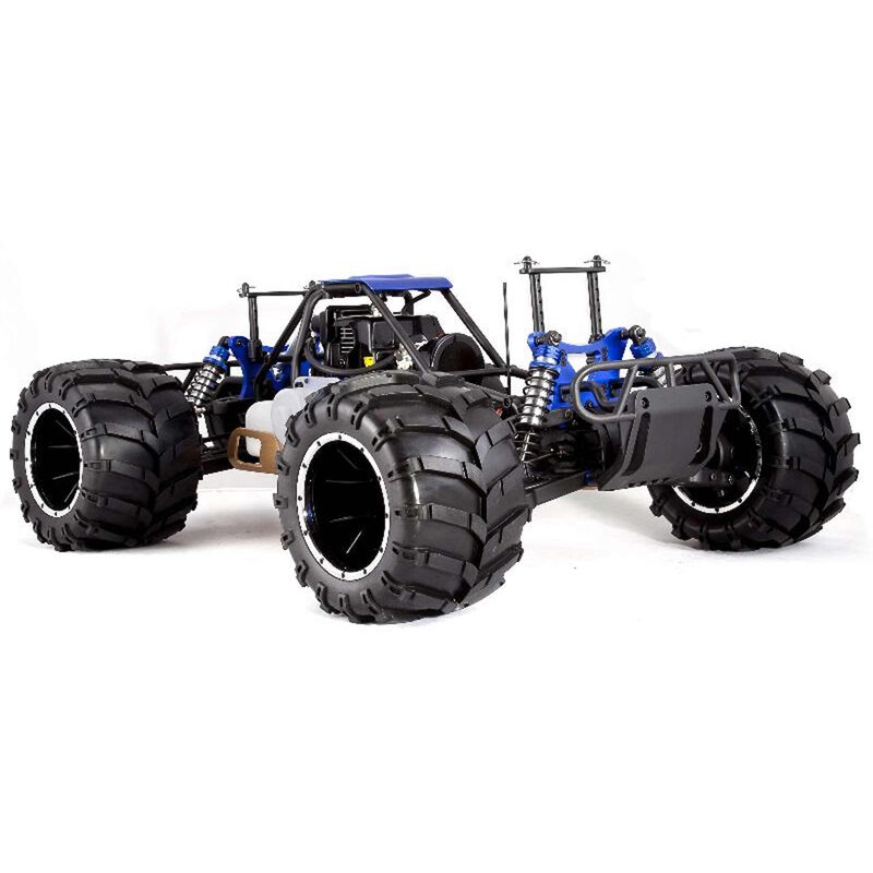 Redcat Racing 1/5 Rampage MT V3 4X4 Gas Monster Truck RTR, Orange Flame ...