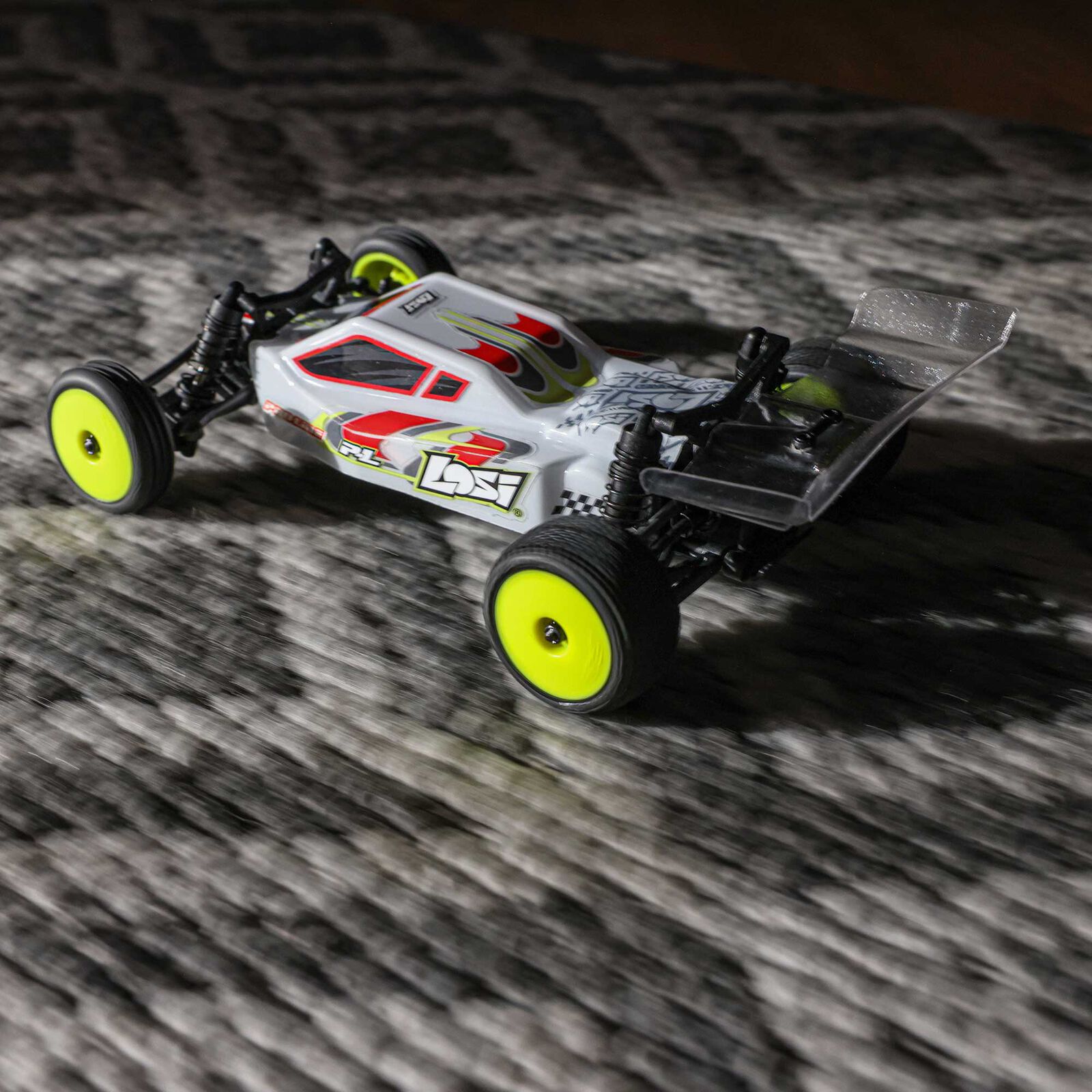 Losi 1/24 Micro-B 2WD Buggy RTR, White | Horizon Hobby